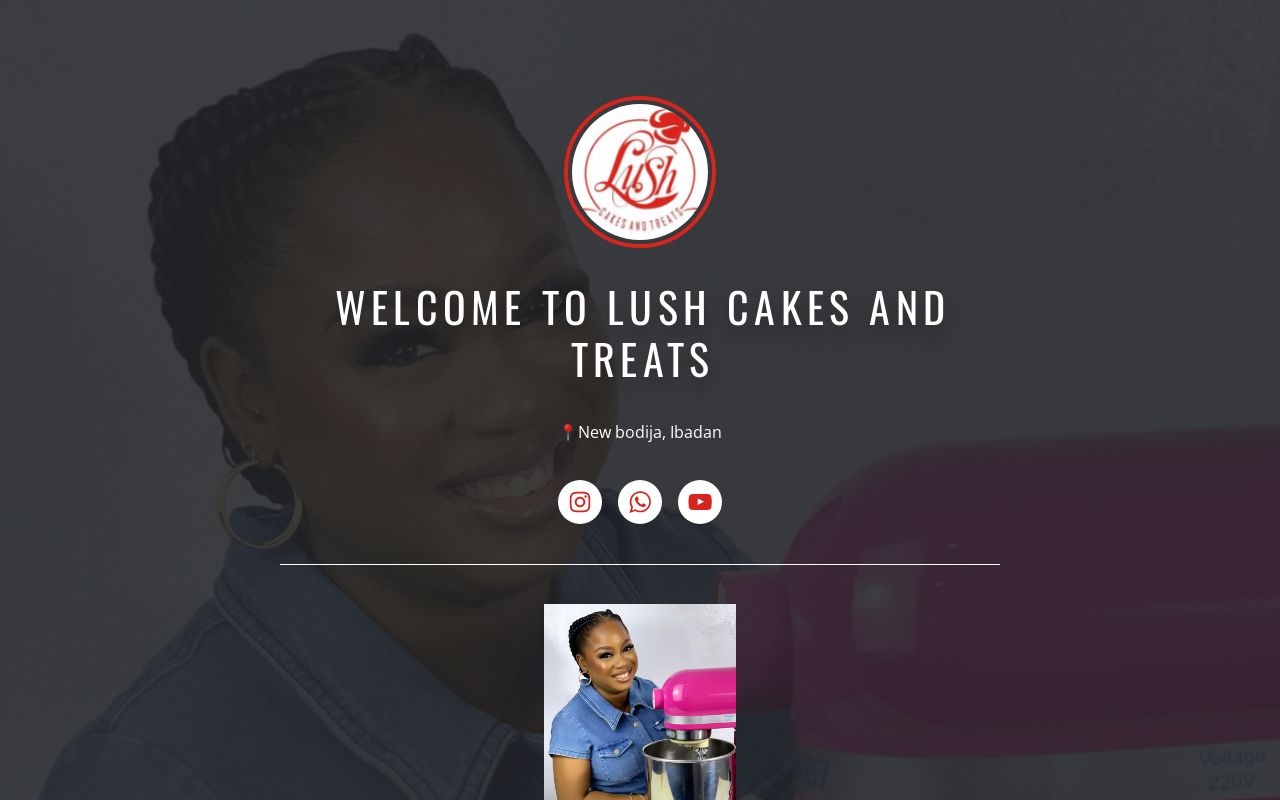 Lush cakes and treats